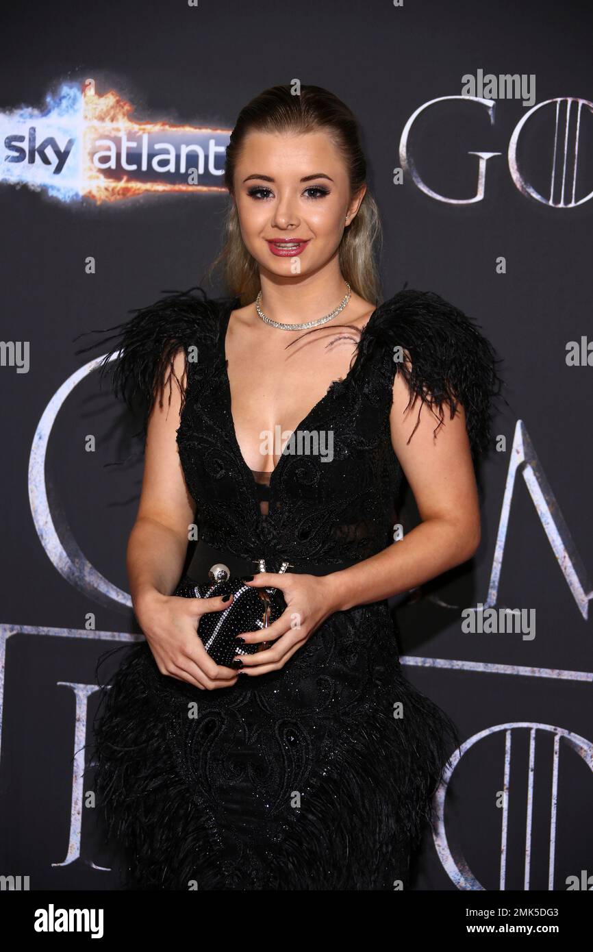 Actress Kerry Ingram poses for photographers at the premiere of season ...