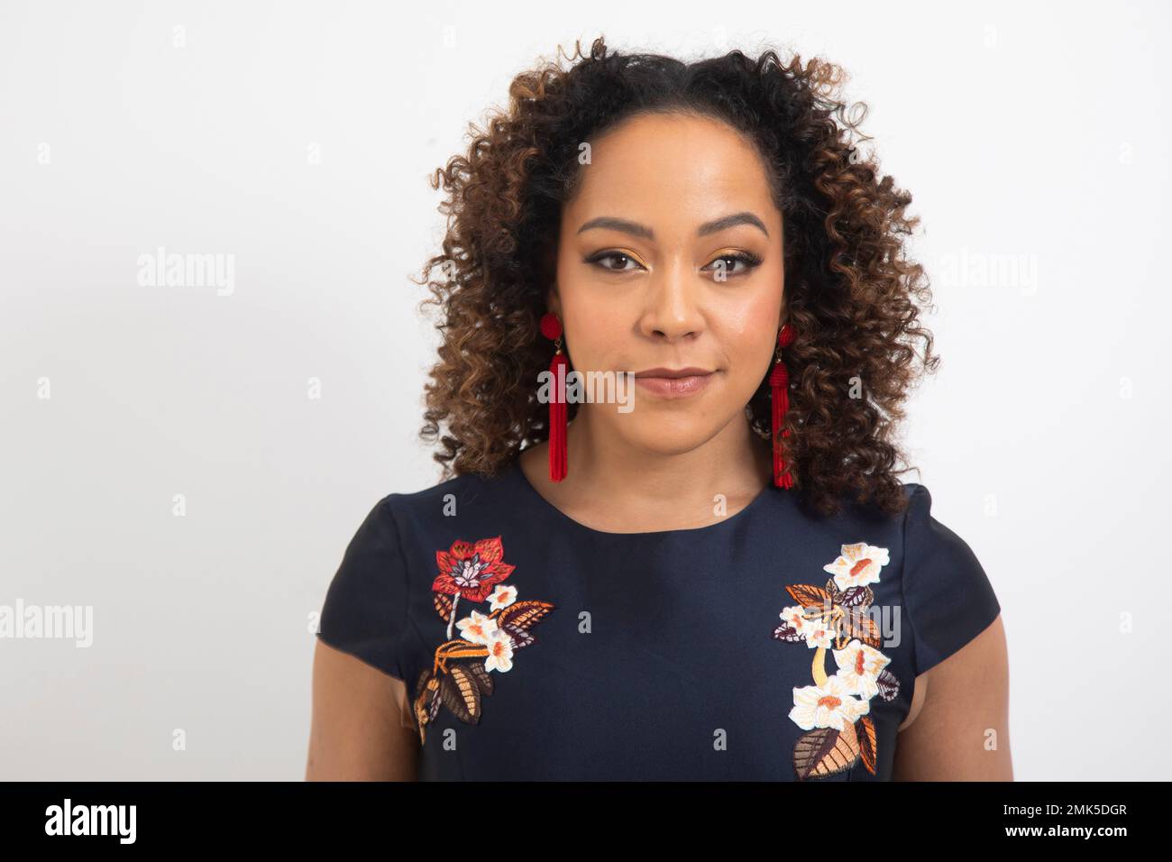 This April 12, 2019 photo shows actress Lilli Cooper posing for a ...