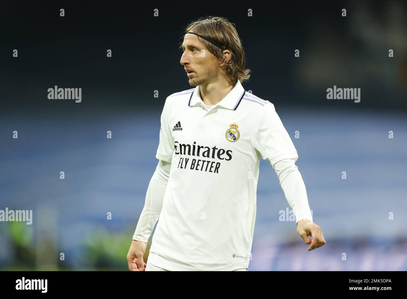 Madrid, Spain. 26th Jan, 2023. Luka Modric (Real) Football/Soccer ...