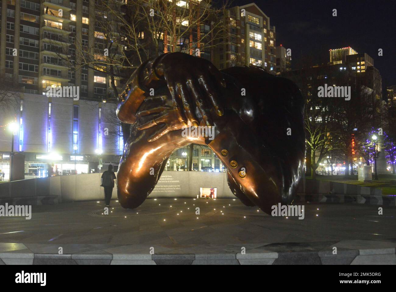 Massachusetts, USA. 28th Jan, 2023. A memorial to Tyre Nichols of ...