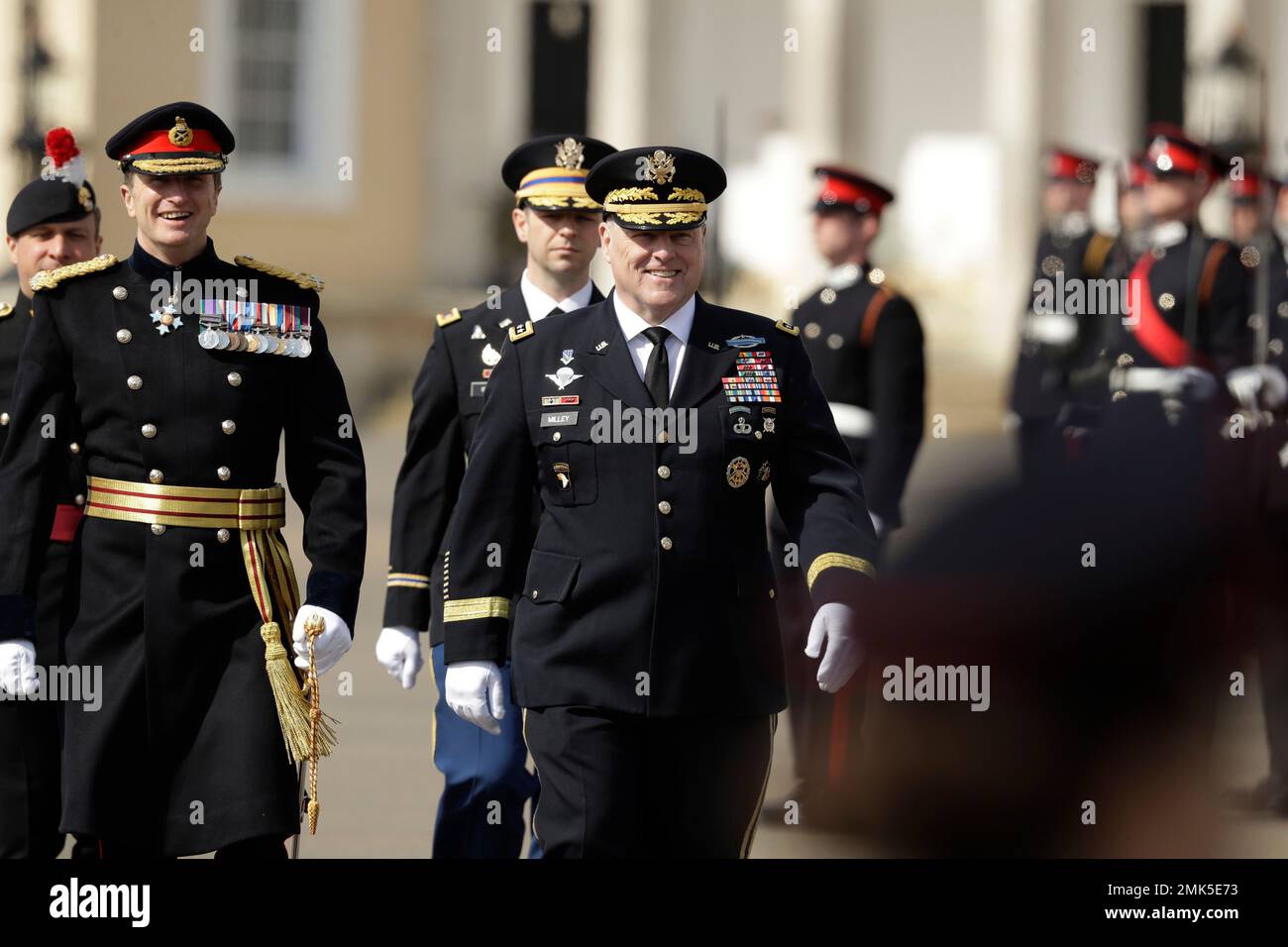 The Chief of Staff of the United States Army, General Mark A. Milley ...