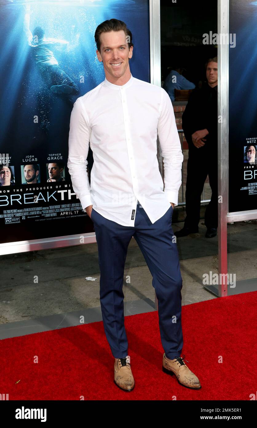 Victor Zinck Jr. arrives at the LA Premiere of "Breakthrough" at the ...