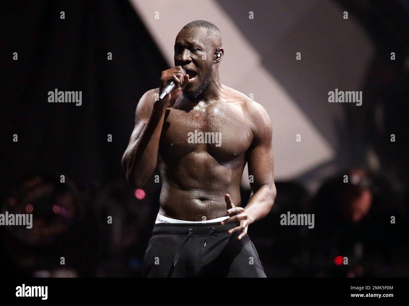 FILE - In this file photo dated Wednesday, Feb. 21, 2018, British grime ...