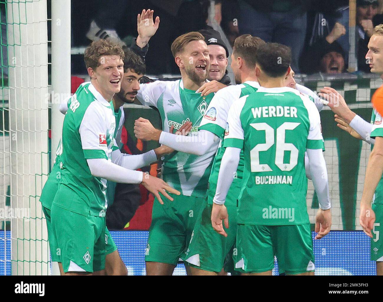 Niclas fullkrug werder goal hi-res stock photography and images - Alamy