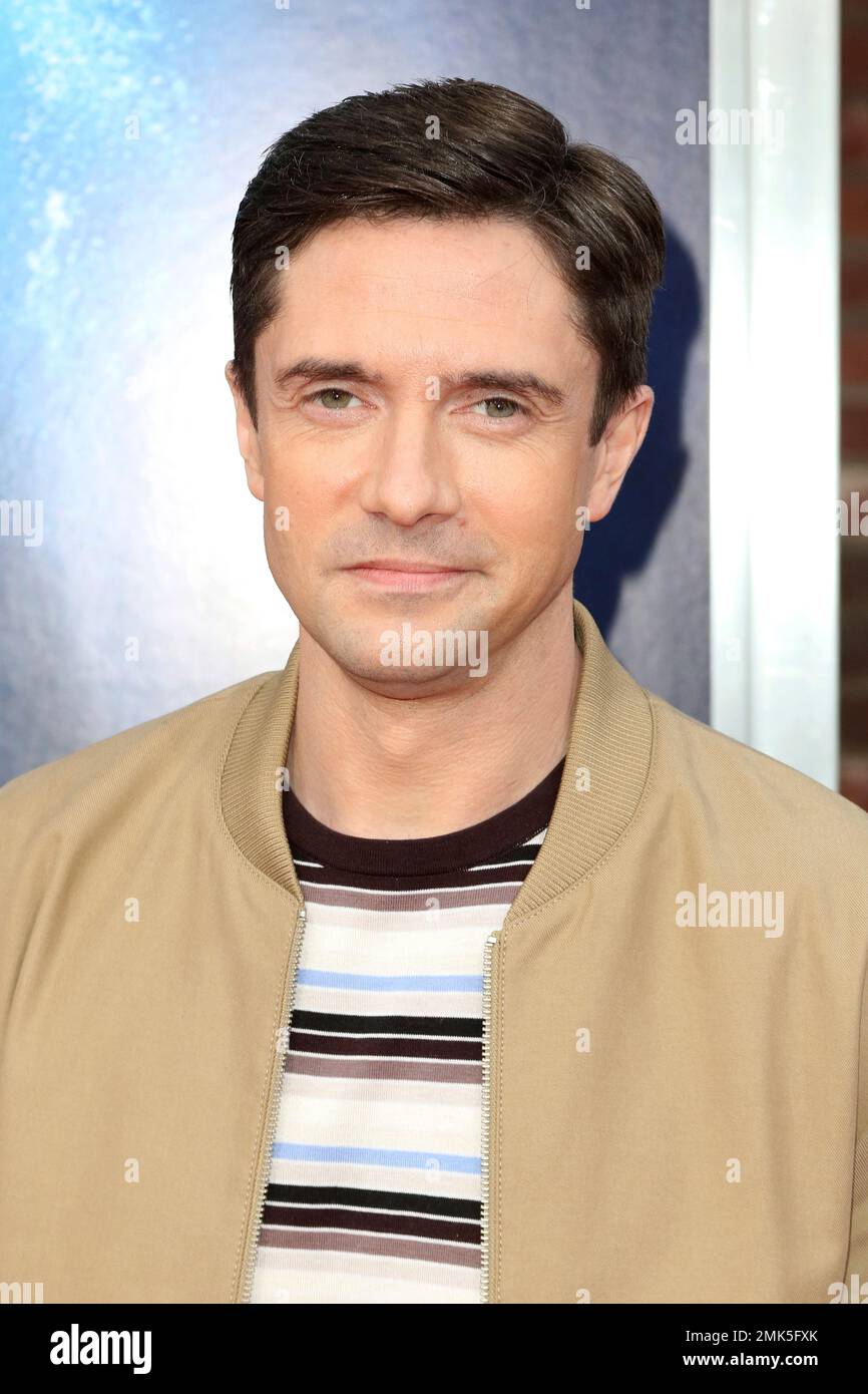 Topher Grace arrives at the LA Premiere of "Breakthrough" at the ...