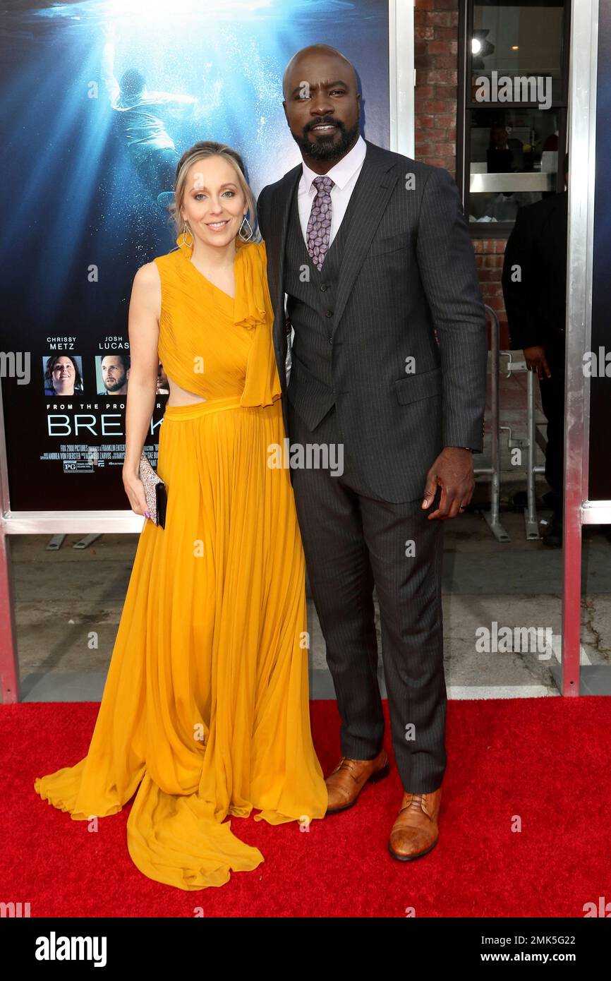 Iva Colter, left, and Mike Colter arrive at the LA Premiere of ...