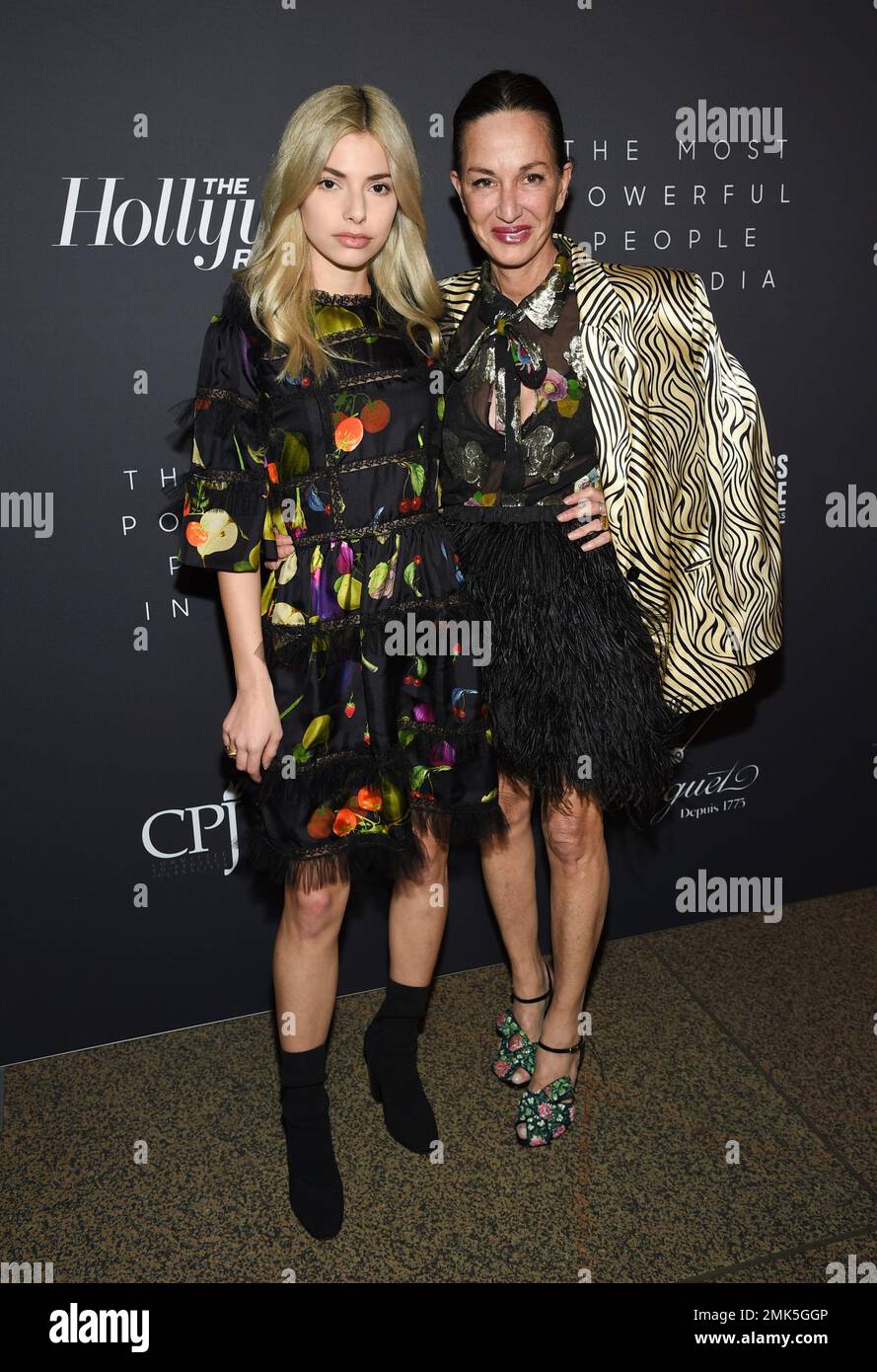 Fashion designer Cynthia Rowley, right, and daughter Kit Keenan attend ...