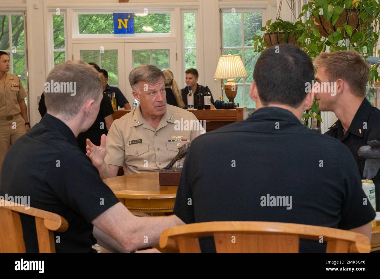 ANNAPOLIS, Md. (Sep 06, 2022) Superintendent of the U.S. Naval Academy ...