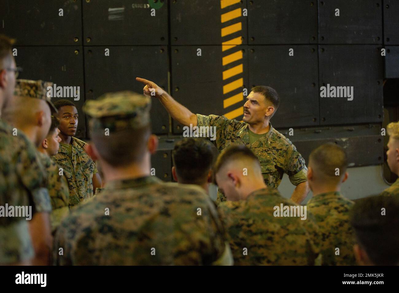 U.S. Marine Corps Col. Nicholas C. Nuzzo, the Fleet Week Maryland ...
