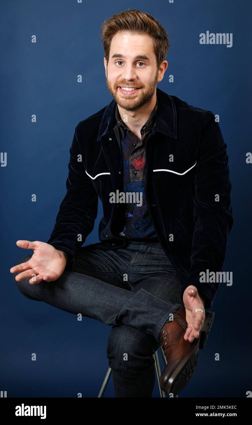 In this March 28, 2019 photo, Ben Platt poses for a portrait in New ...