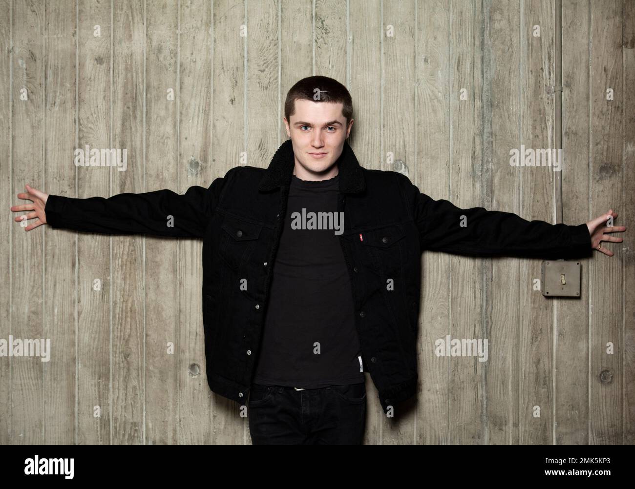 This March 29, 2019 photo shows actor Eugene Simon, who portrayed ...