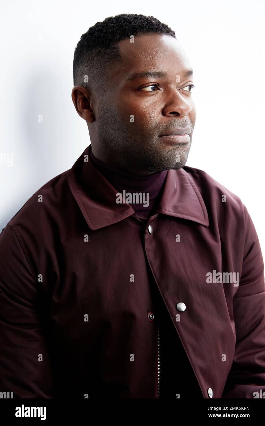 This April 8, 2019 photo shows actor David Oyelowo posing for a ...
