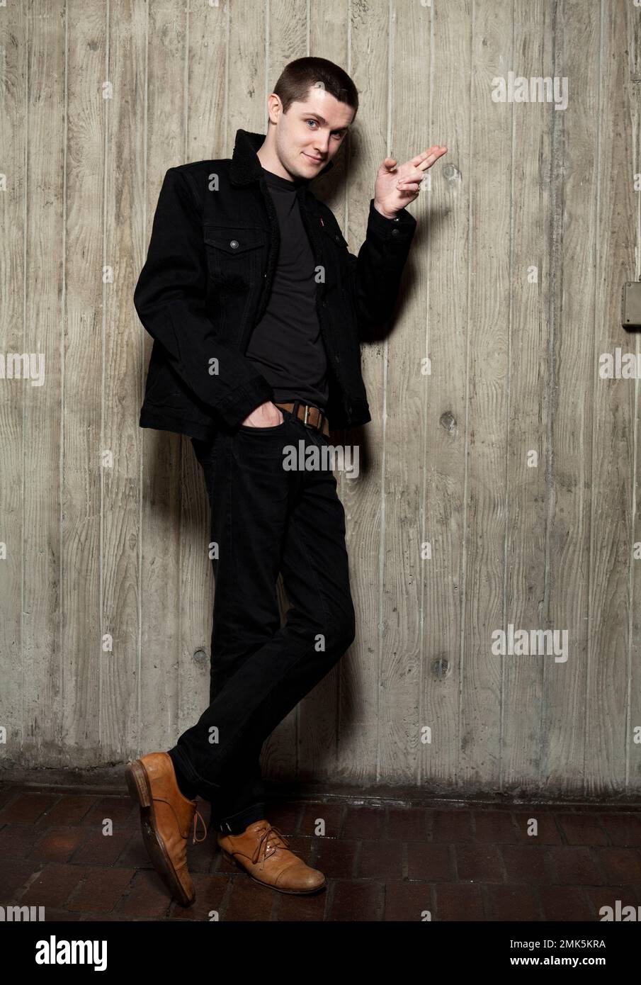 This March 29, 2019 photo shows actor Eugene Simon, who portrayed ...