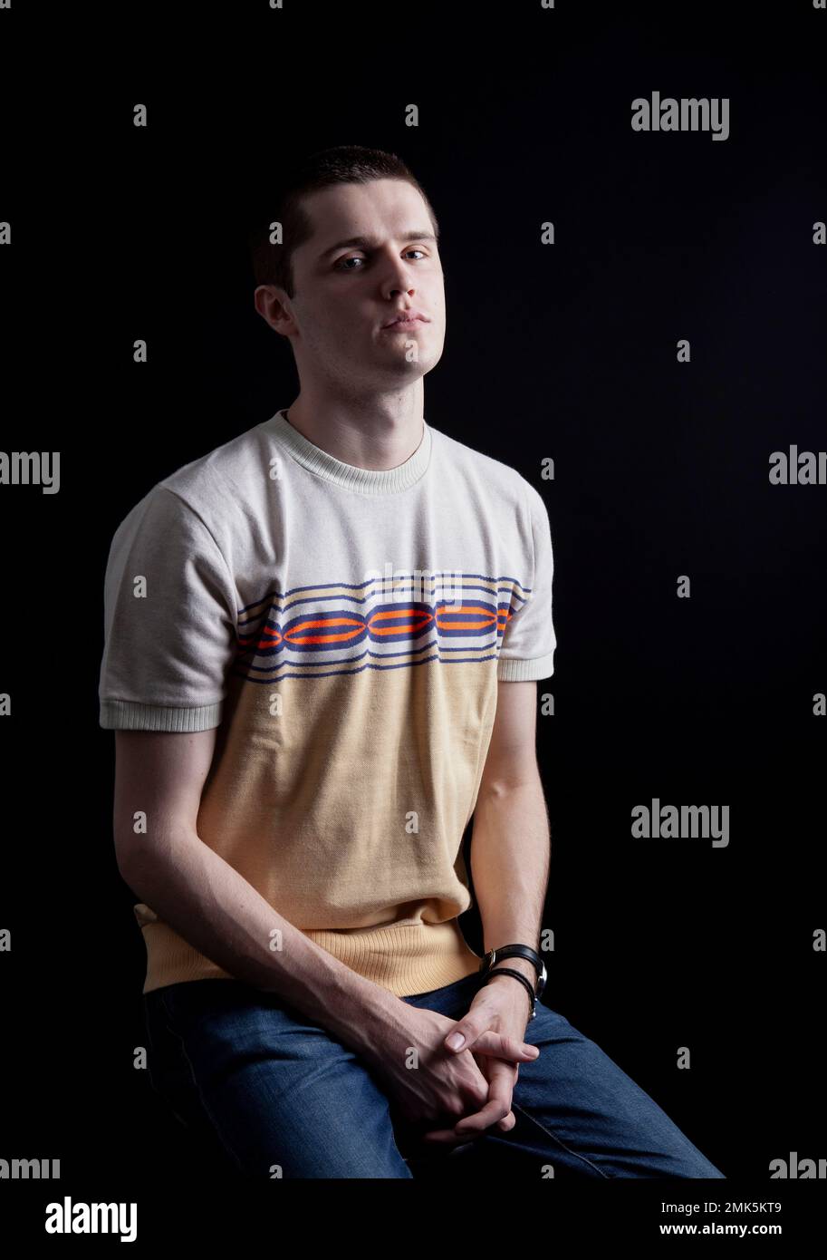 This March 29, 2019 photo shows actor Eugene Simon, who portrayed ...