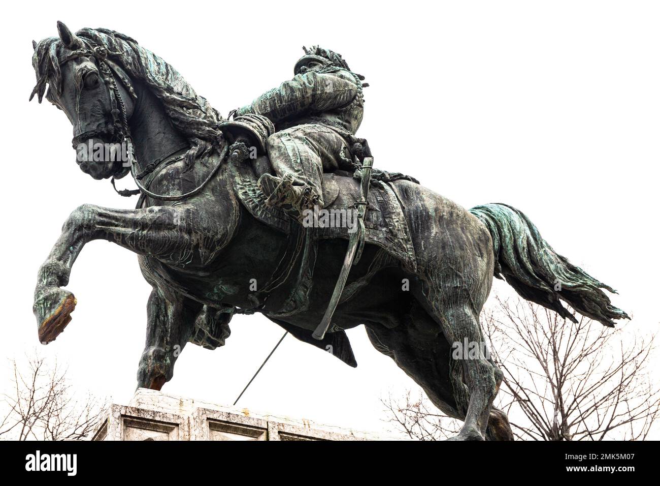 Vittorio Emanuele II equestrian statue in Piazza Bra, Verona, Italy ...