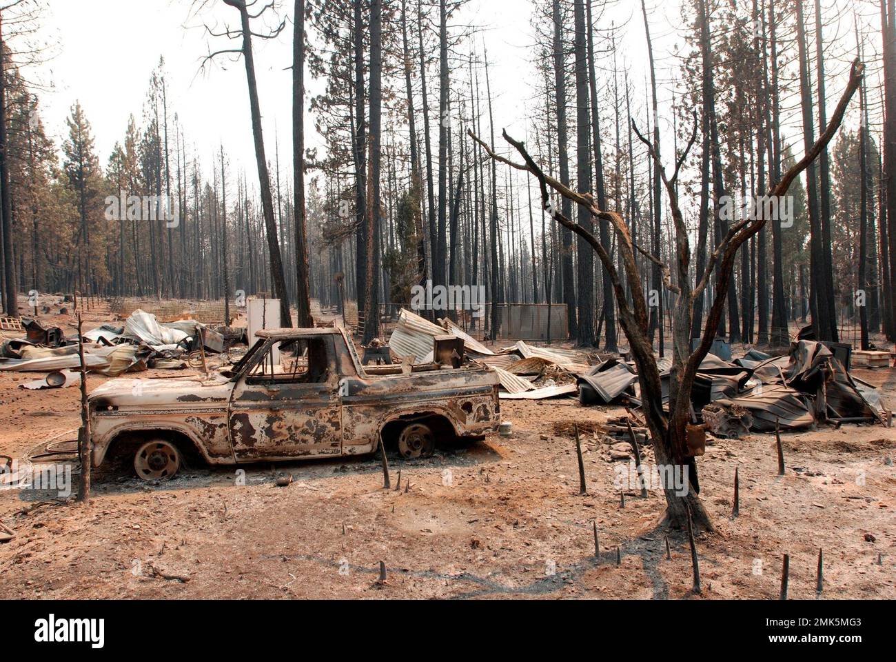 FILE - In this Wednesday, Aug. 22, 2012, file photo, a damaged truck ...
