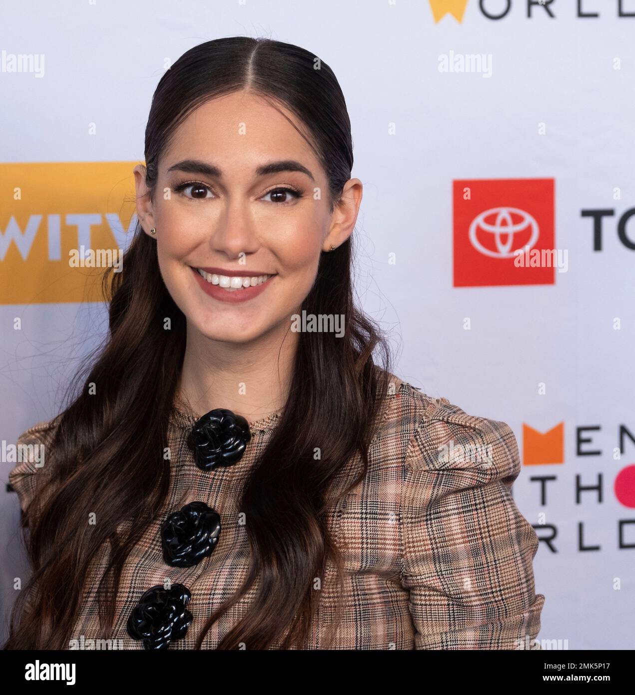 Audrey Gelman attends the Women in the World Summit opening night at ...