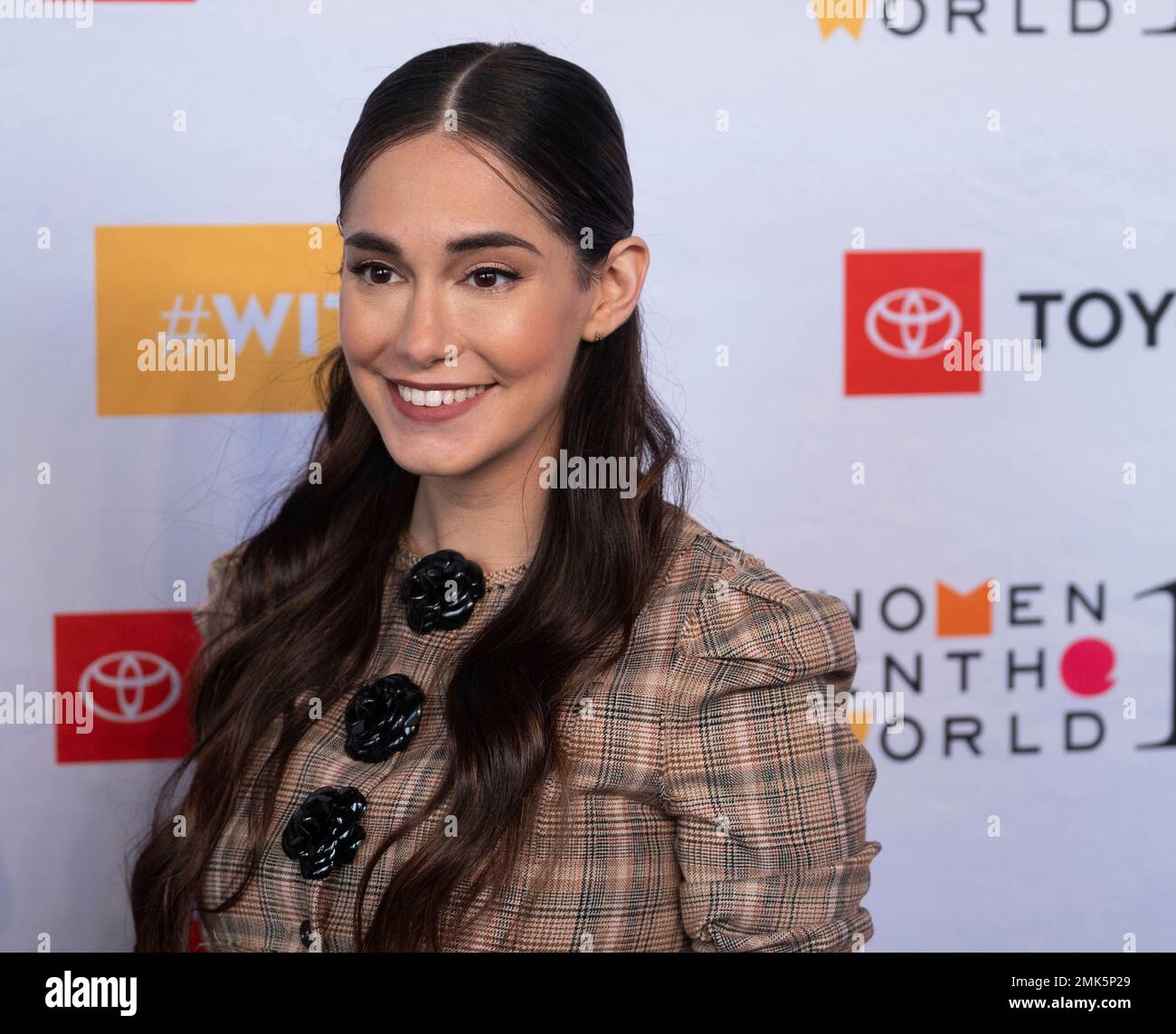 Audrey Gelman attends the Women in the World Summit opening night at ...