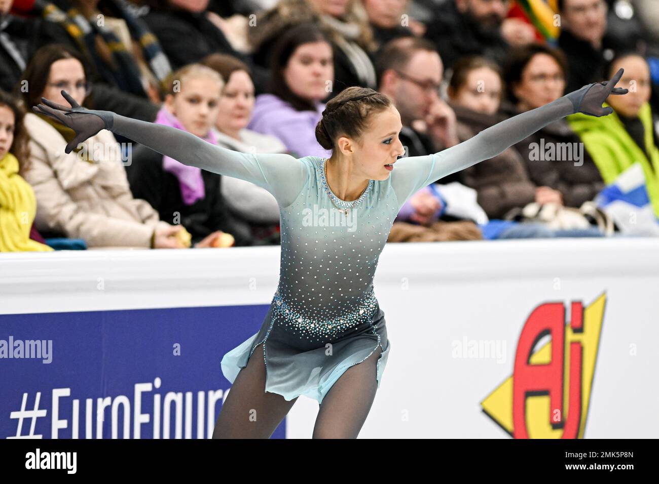 Espoo, Finland. 28th Jan, 2023. Livia KAISER (SUI), during Women Free ...