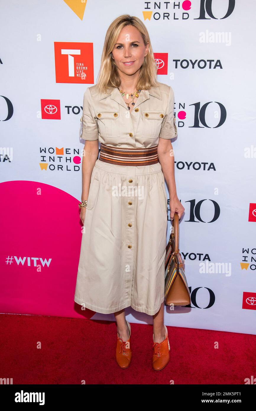 Tory Burch attends the Women in the World Summit opening night at the ...