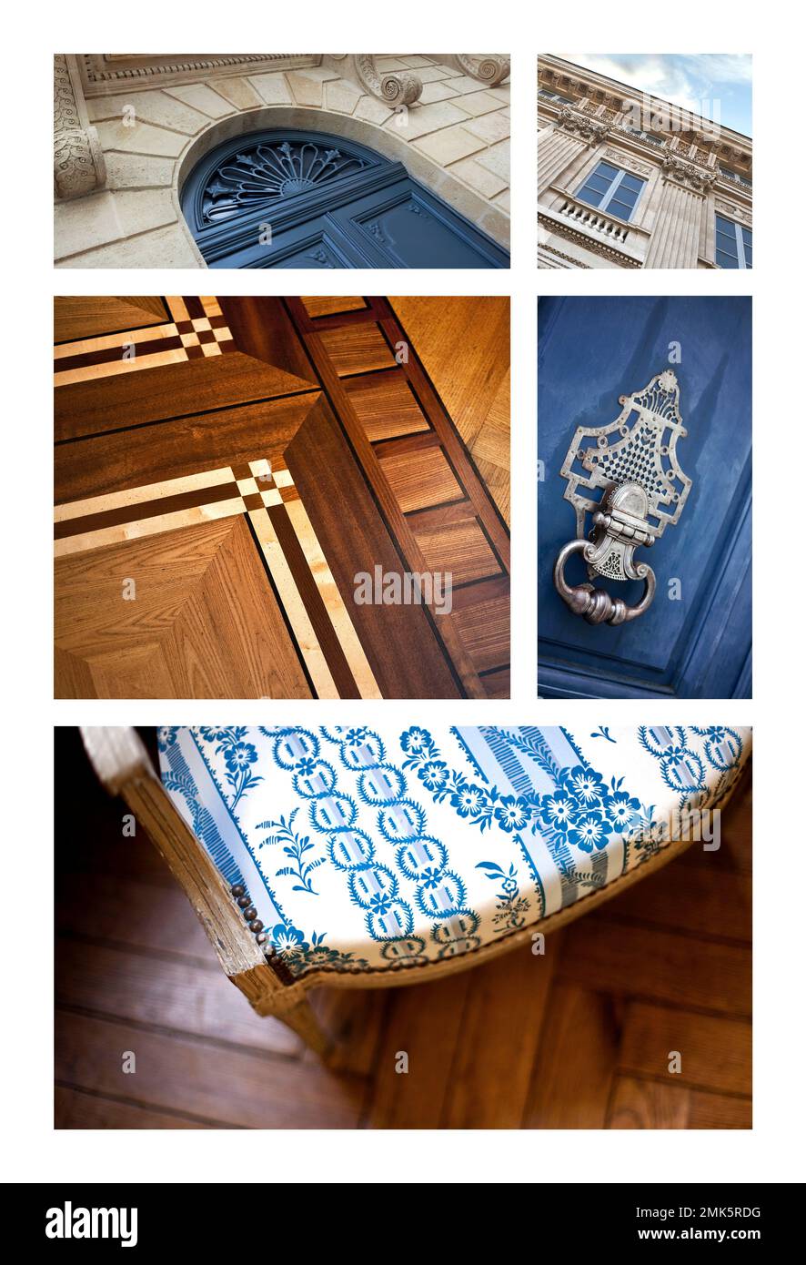Stylish wall elements Cut Out Stock Images & Pictures - Alamy