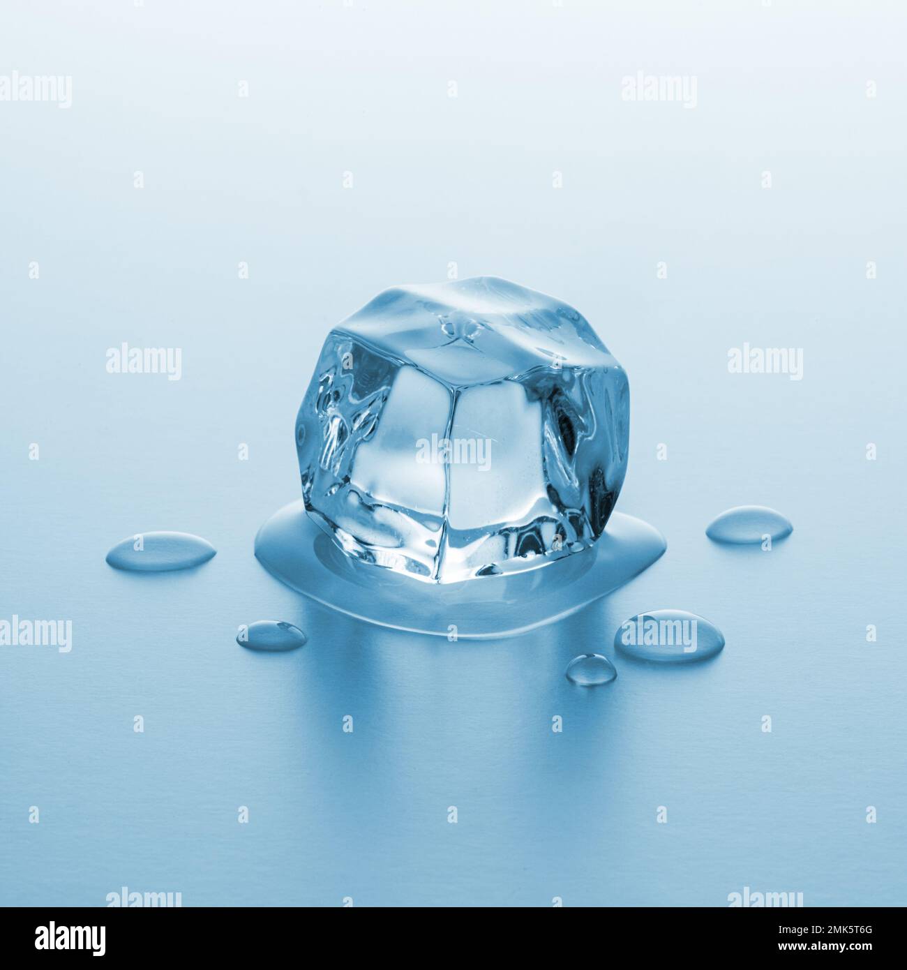 melting ice cube Stock Photo - Alamy