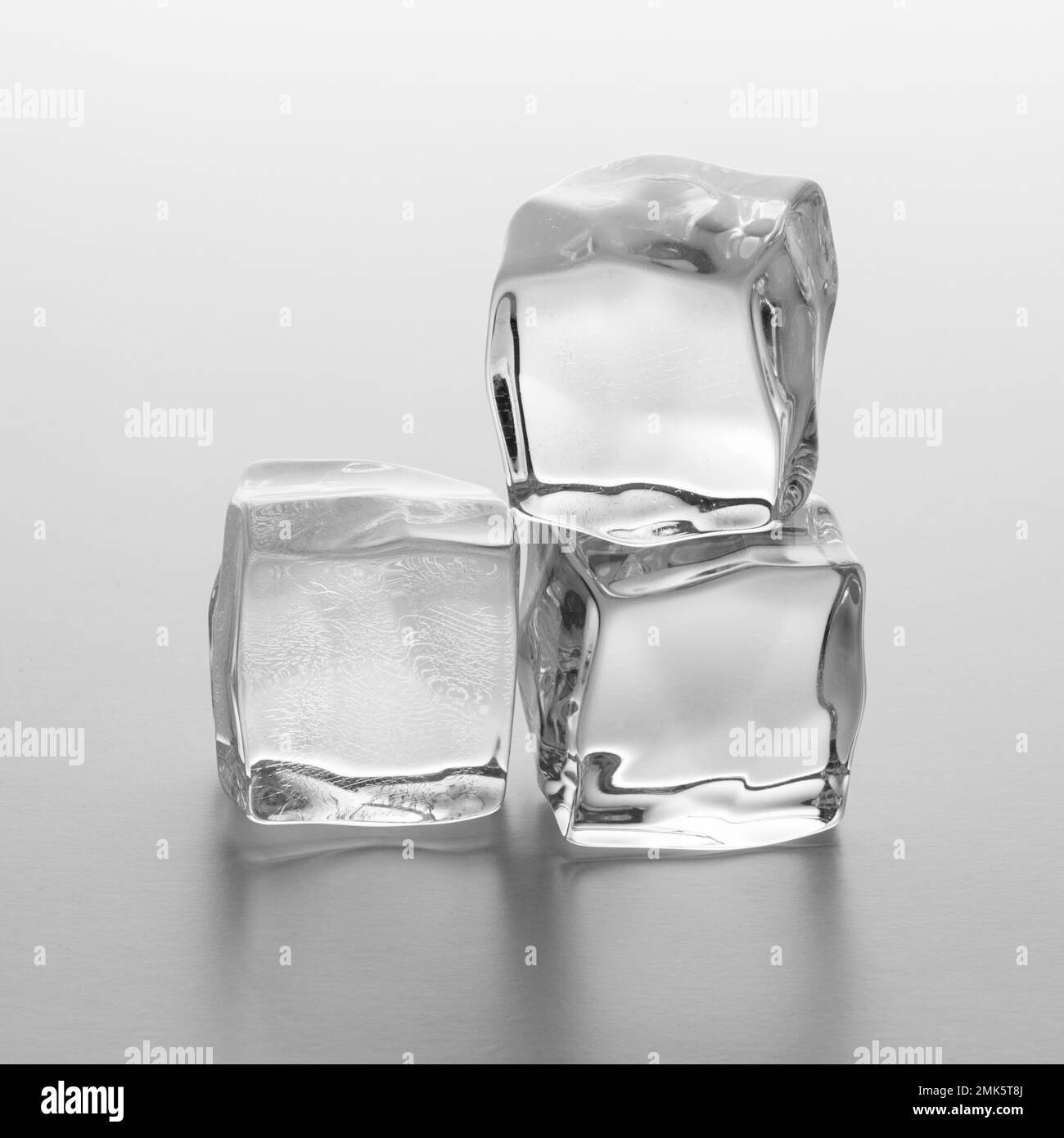 Tower of ice cubes Stock Photo - Alamy