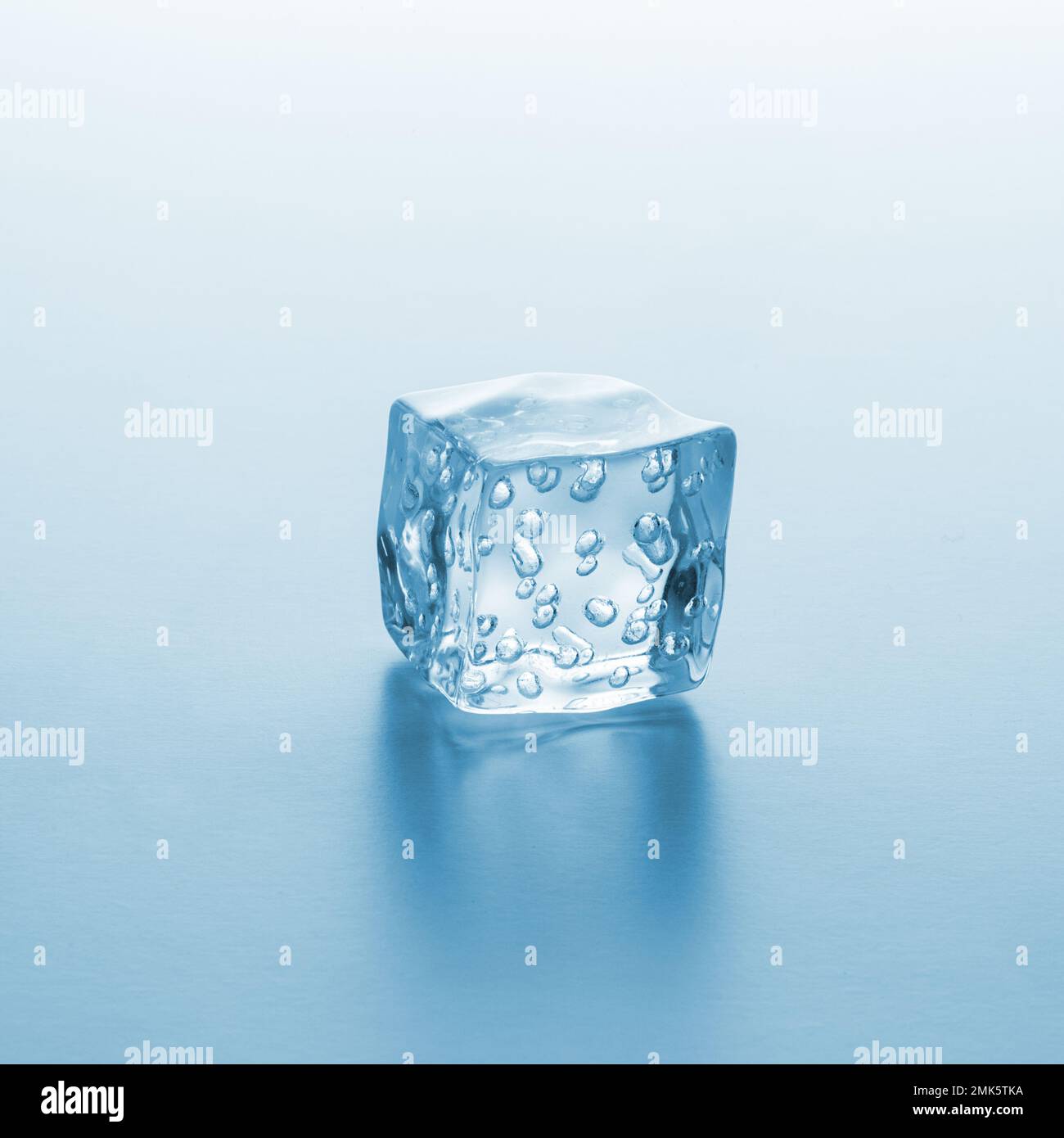 ice cube with air bubbels Stock Photo - Alamy