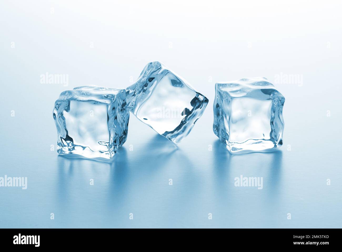 three ice cubes Stock Photo - Alamy