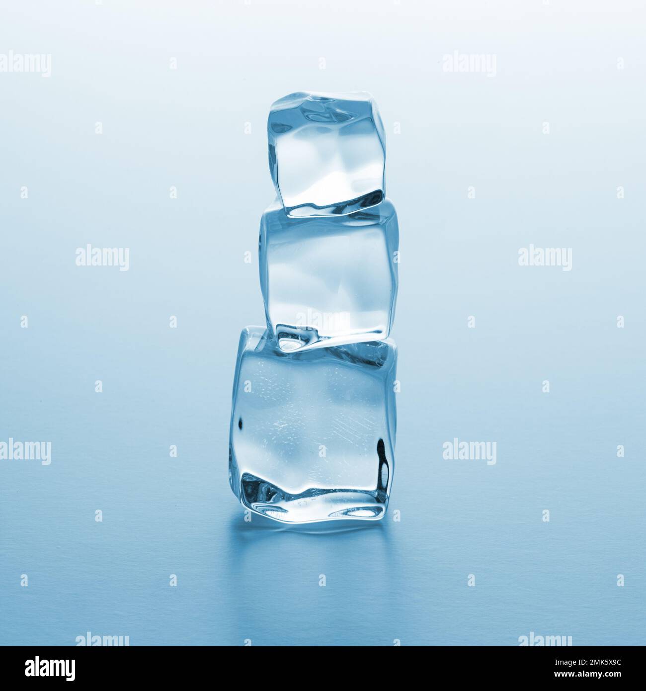 tower of ice cubes Stock Photo - Alamy