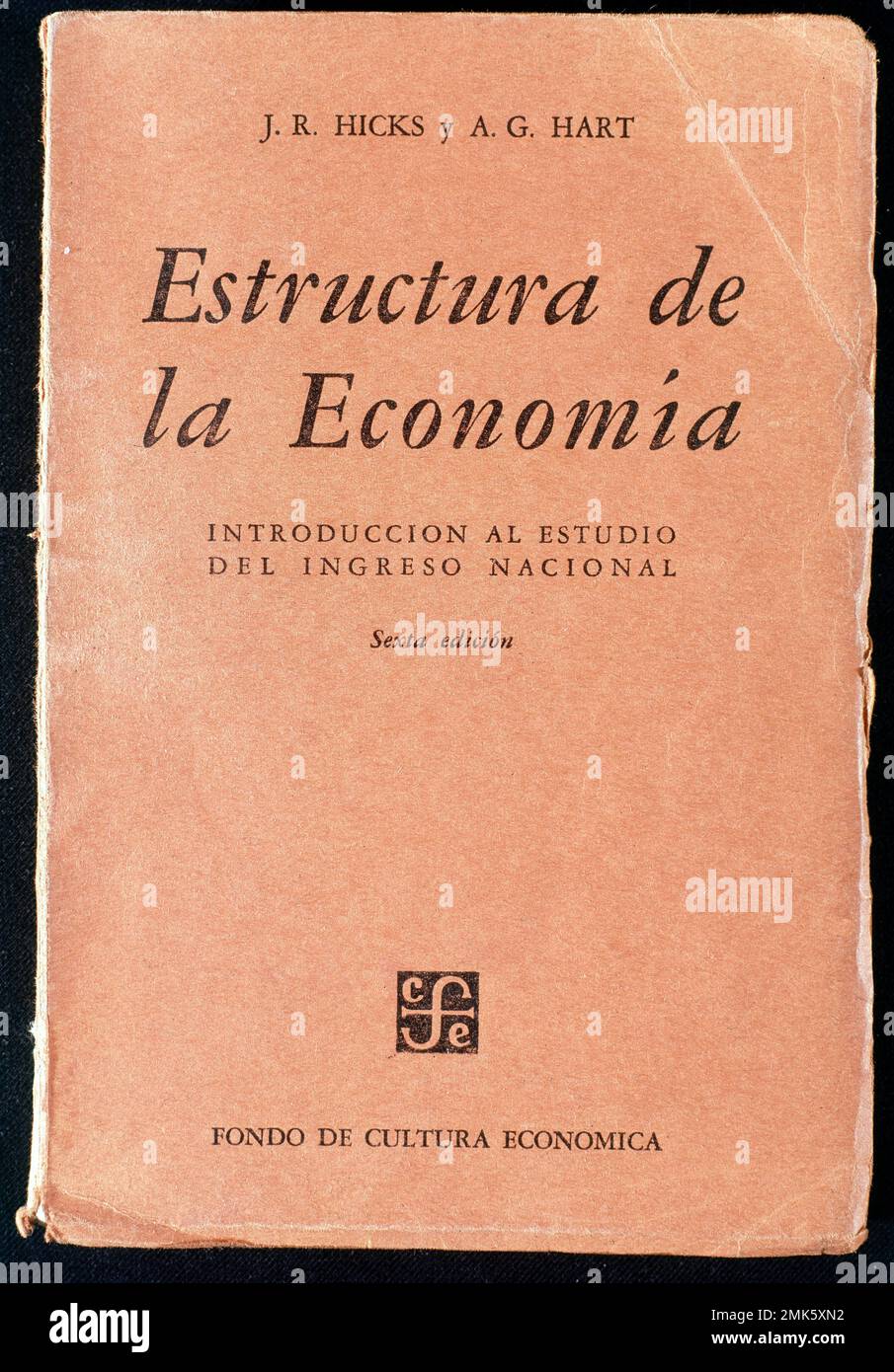 ESTRUCTURA DE LA ECONOMIA. Author: HICKS J R Stock Photo - Alamy