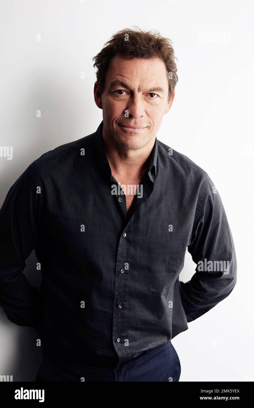 This April 8, 2019 photo show actors Dominic West posing for a portrait ...