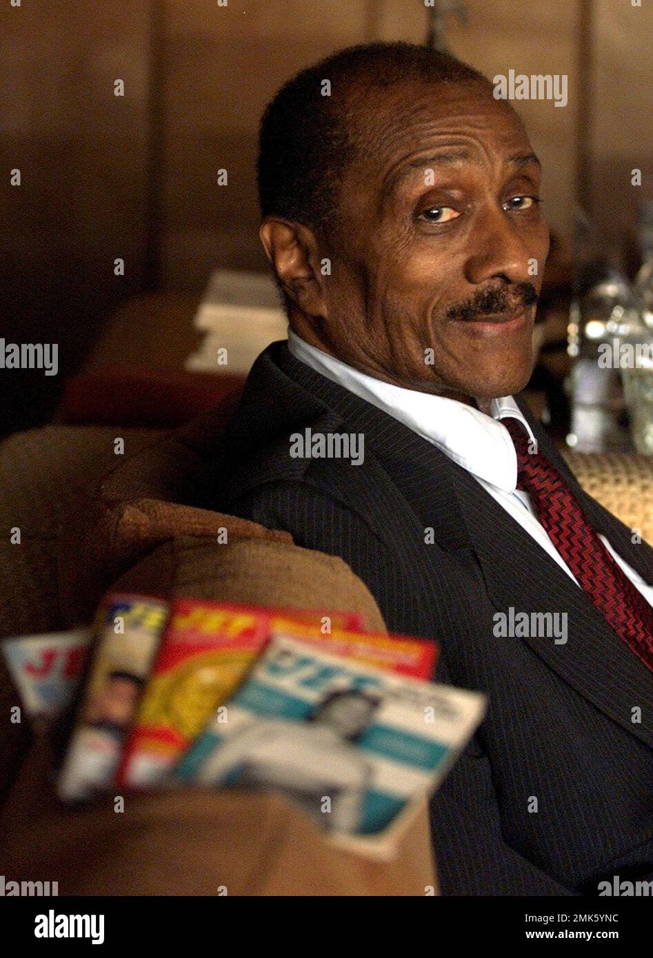 FILE - In this Dec. 10, 2001, file photo, Jet magazine founder John H ...