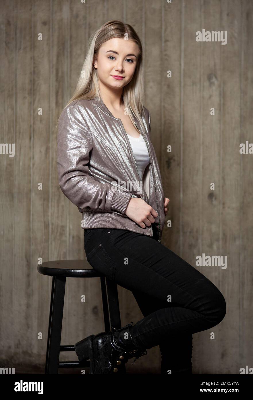 This March 29, 2019 photo shows actress Kerry Ingram posing for a ...