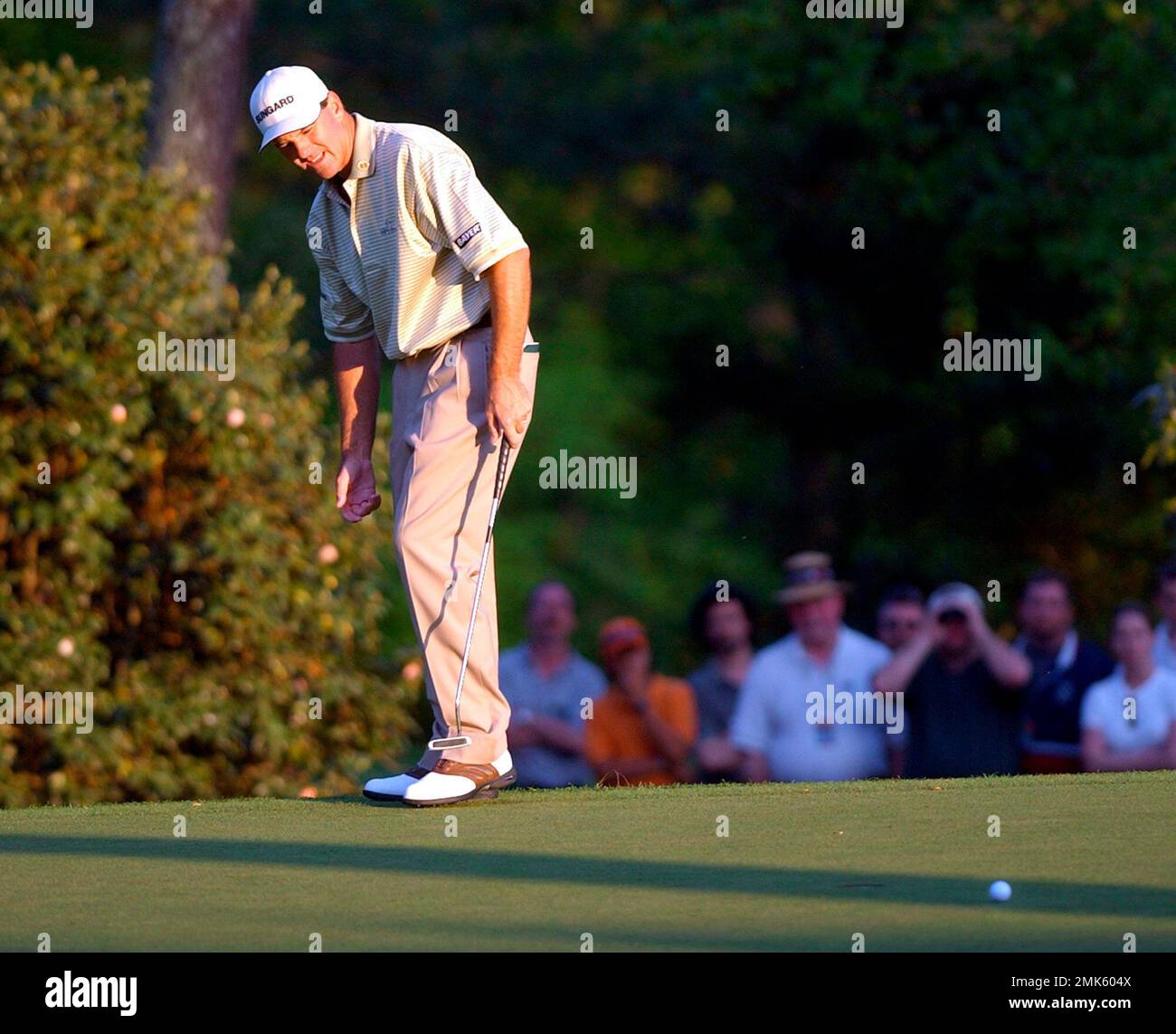 FILE - In this April 13, 2003 file photo, Len Mattiace watches his ...