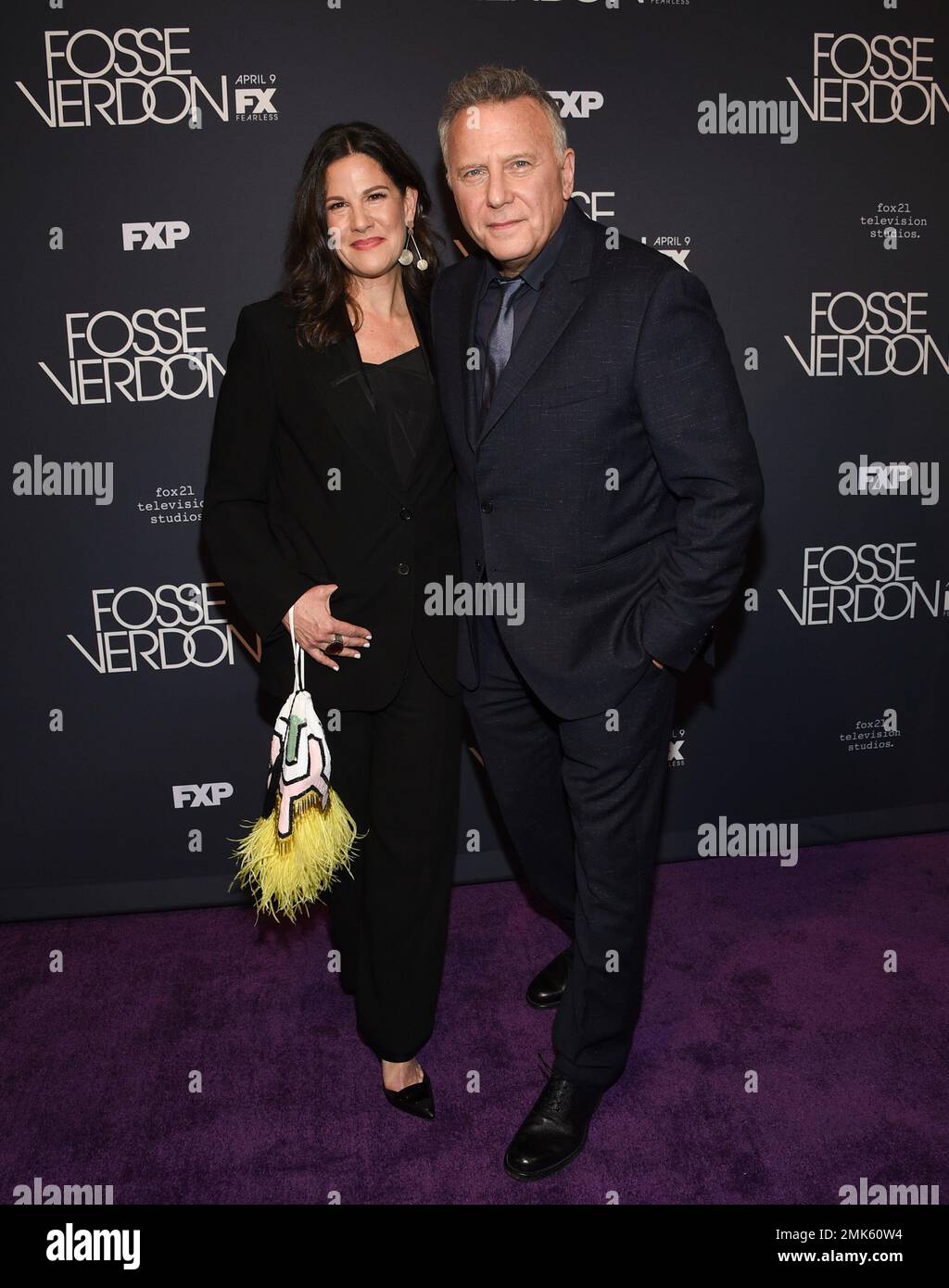 Actor Paul Reiser and wife Paula attend the premiere screening of FX's ...