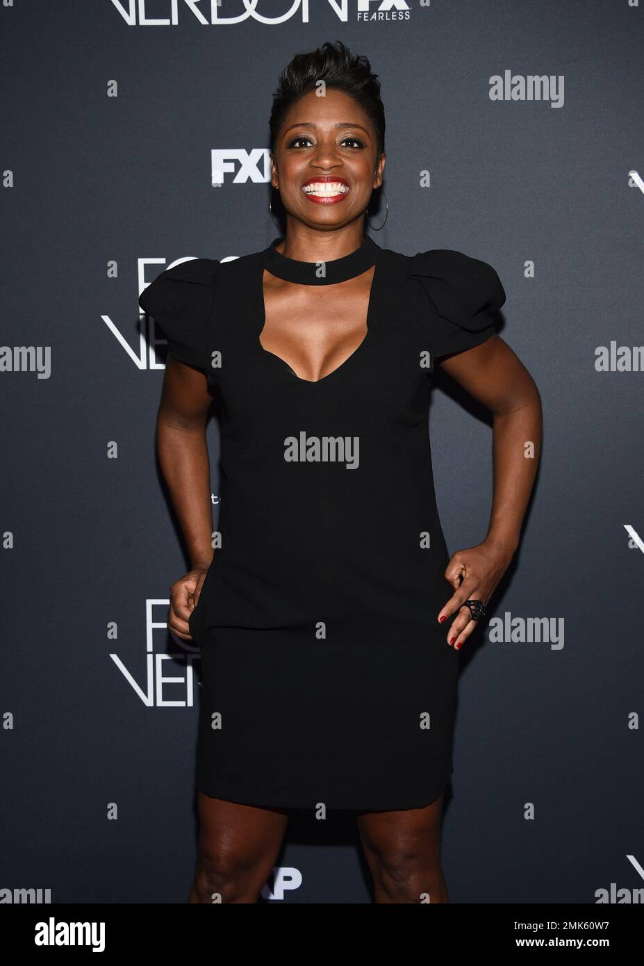 Montego Glover attends the premiere screening of FX's "Fosse/Verdon" at ...