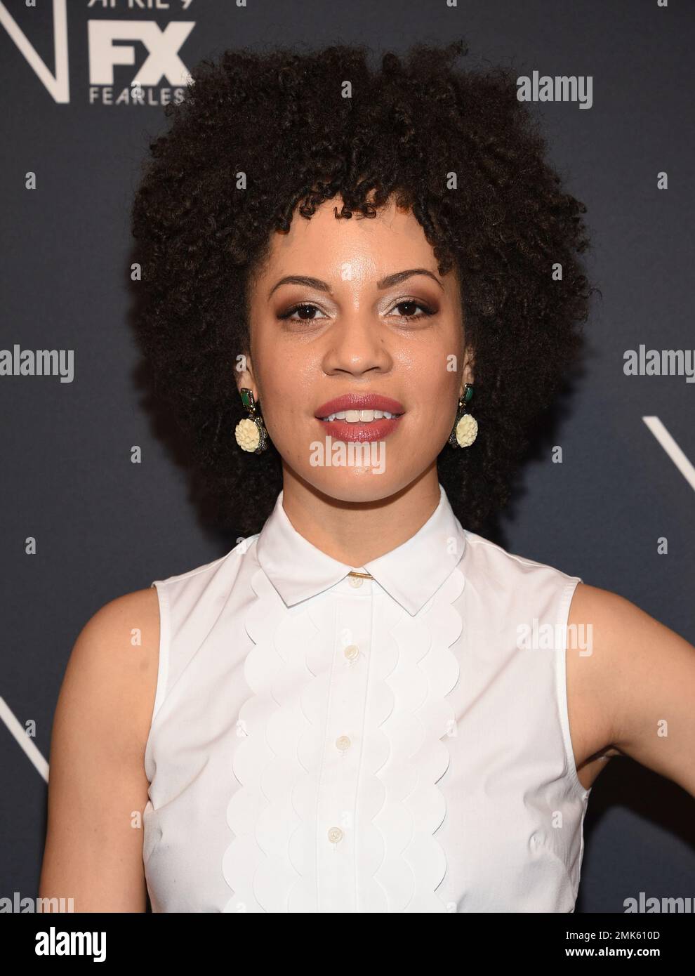 Sasha Hutchings attends the premiere screening of FX's "Fosse/Verdon ...