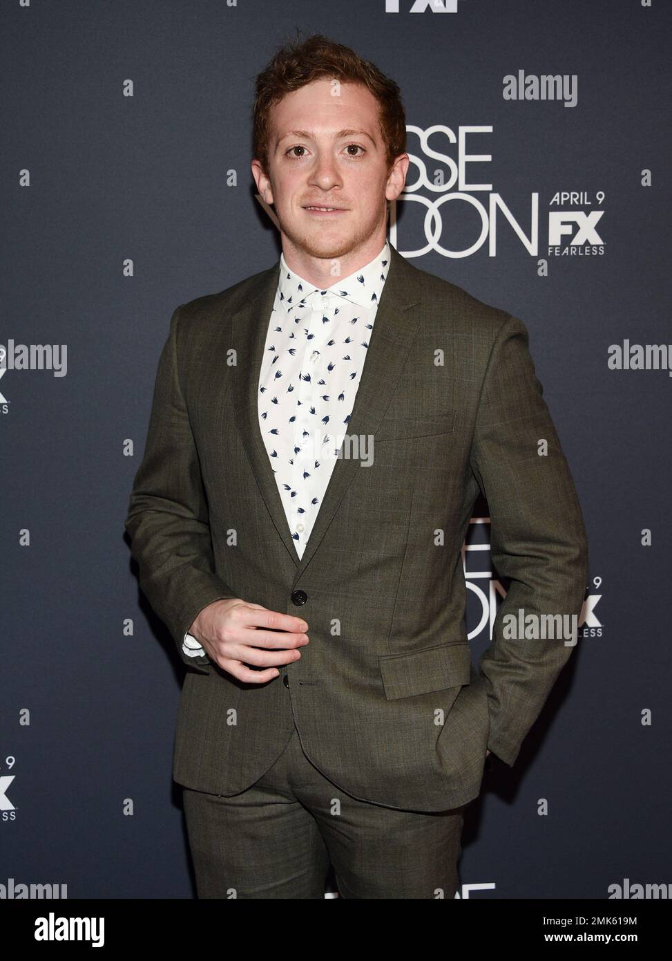 Actor Ethan Slater attends the premiere screening of FX's "Fosse/Verdon ...