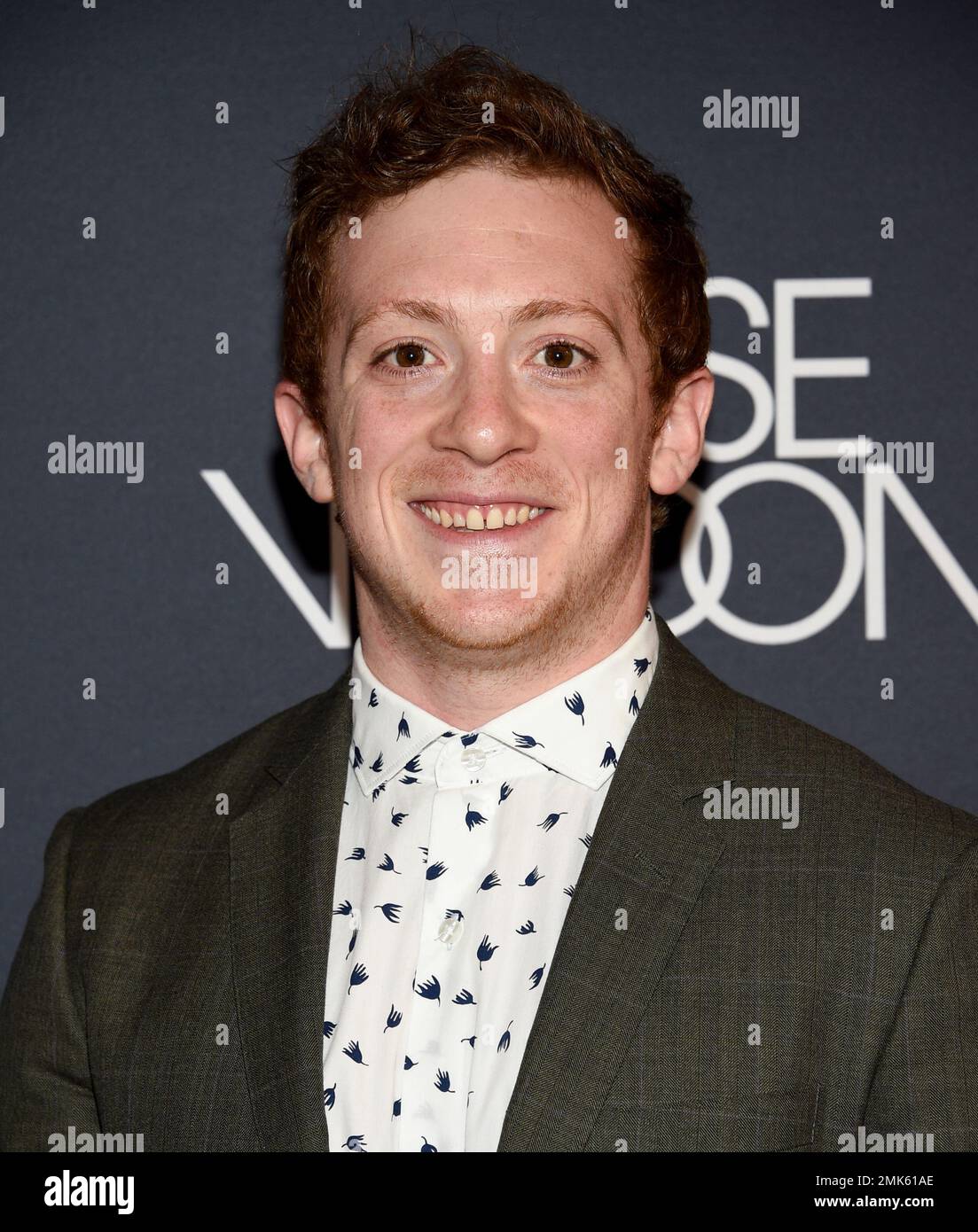 Actor Ethan Slater attends the premiere screening of FX's "Fosse/Verdon ...