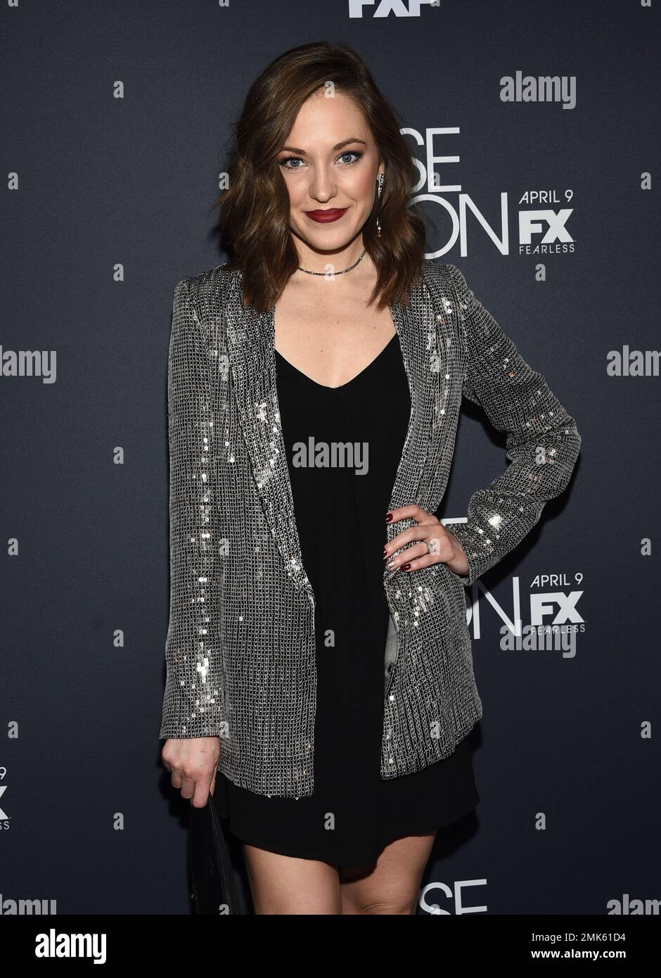 Actress Laura Osnes attends the premiere screening of FX's "Fosse ...