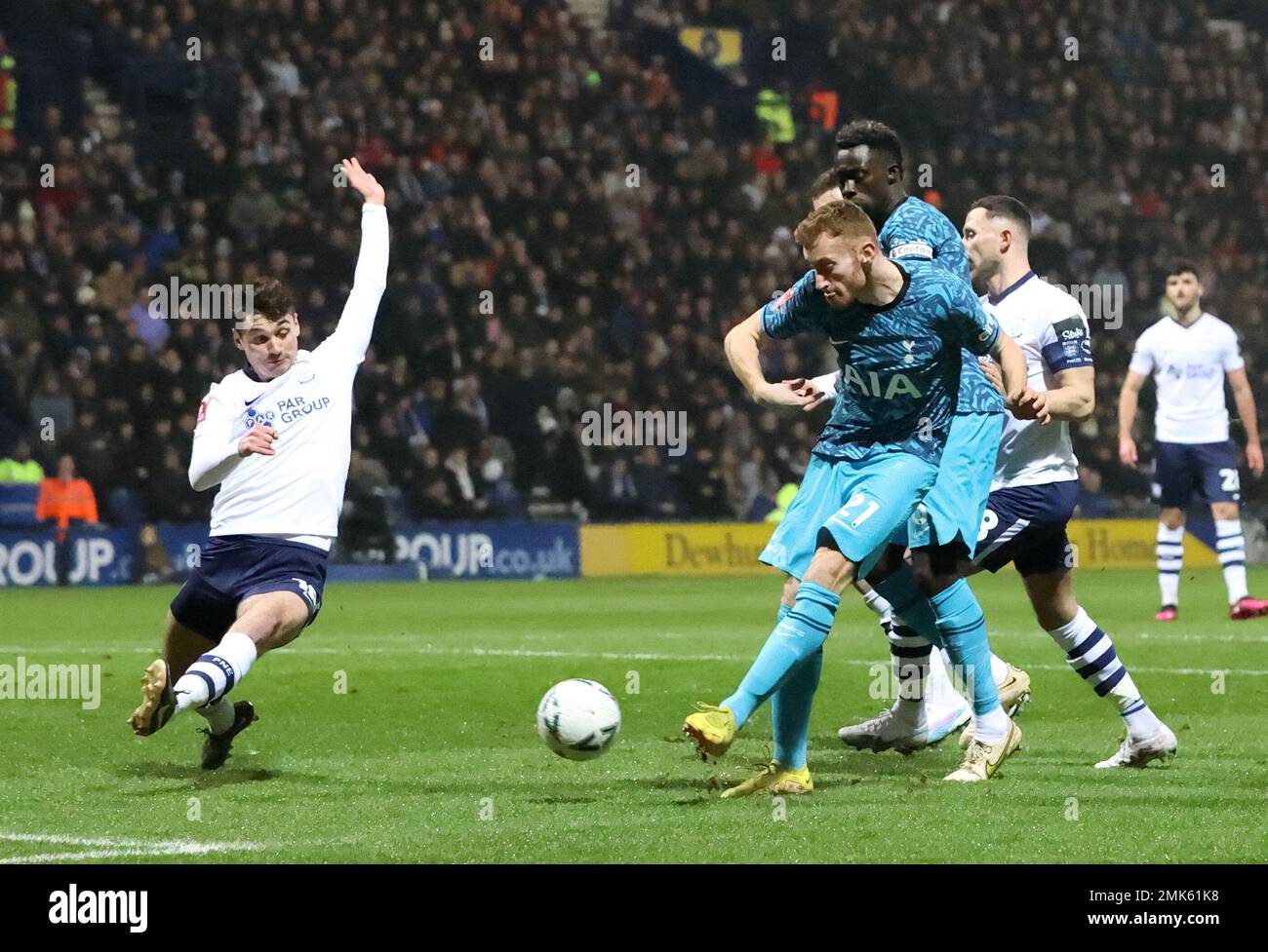 Preston, UK. 28th January 2023 ; Deepdale Stadium, Preston, England ...