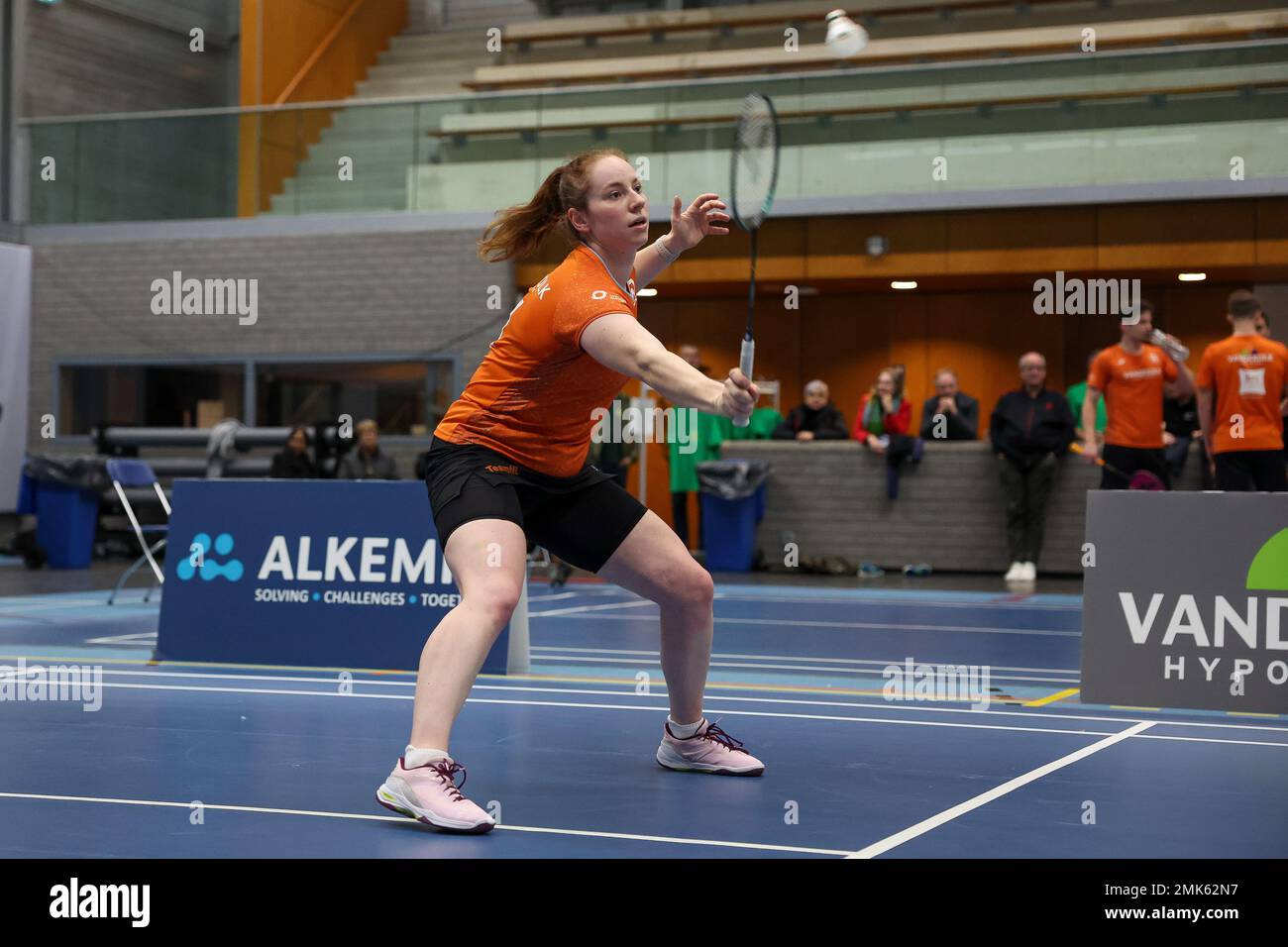 DEN HAAG, NETHERLANDS - JANUARY 28: Debora Jille of BC Duinwijck during ...