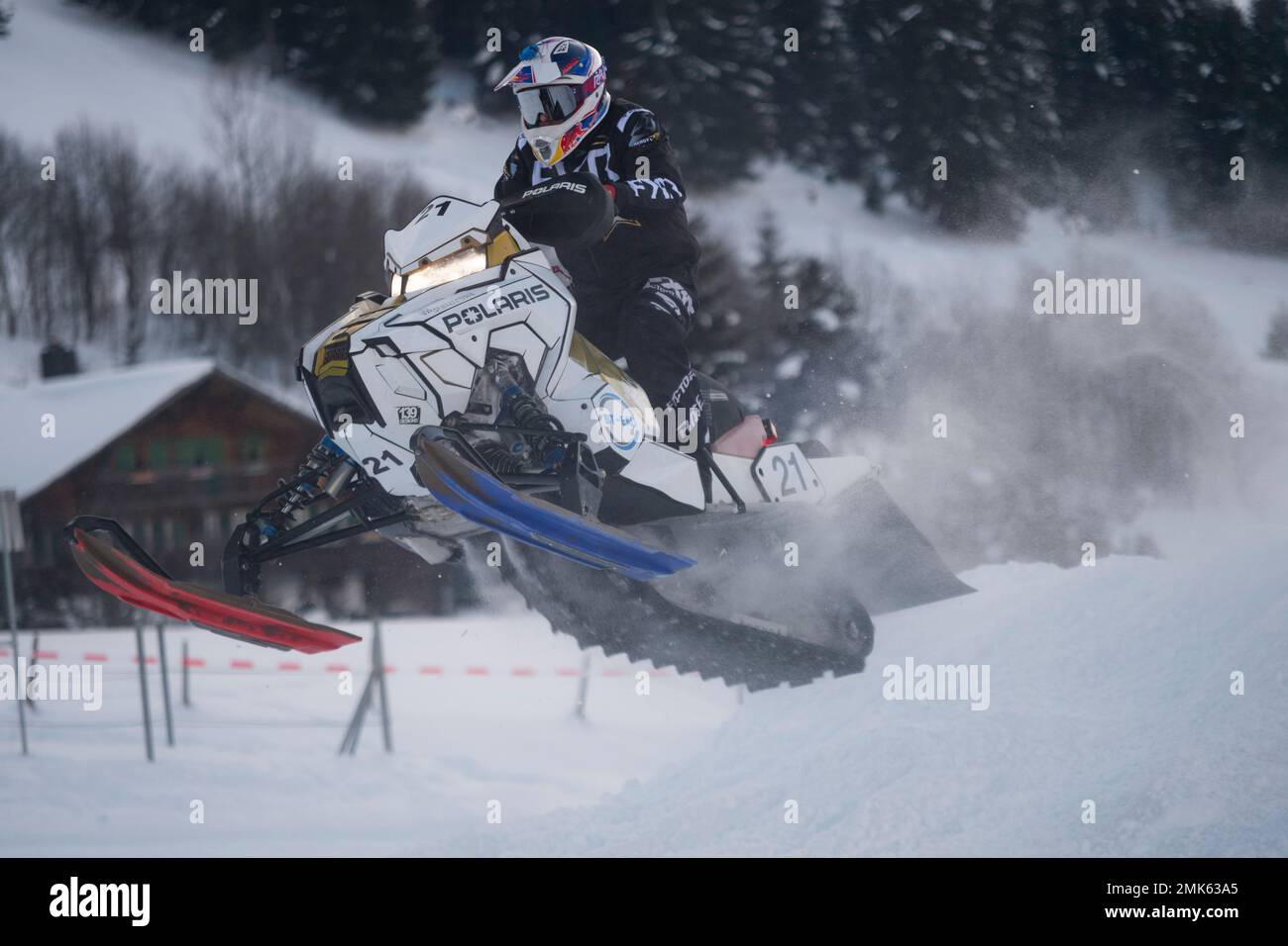 Bombardier snowmobile hi-res stock photography and images - Alamy