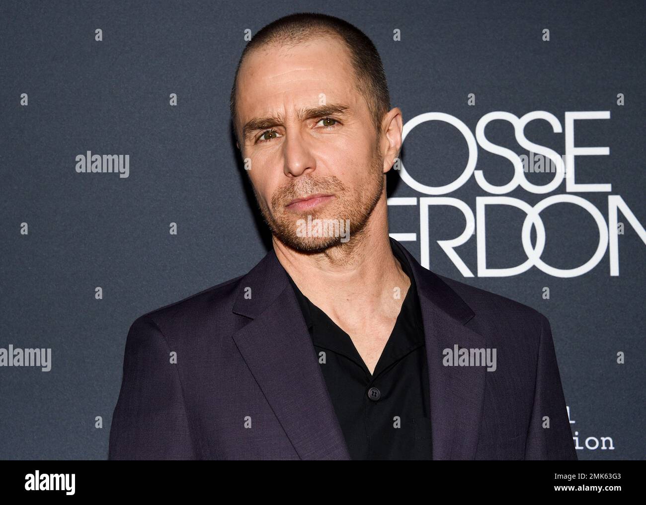 Actor Sam Rockwell attends the premiere screening of FX's "Fosse/Verdon ...
