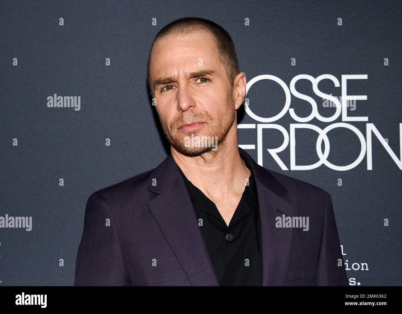 Actor Sam Rockwell attends the premiere screening of FX's "Fosse/Verdon ...