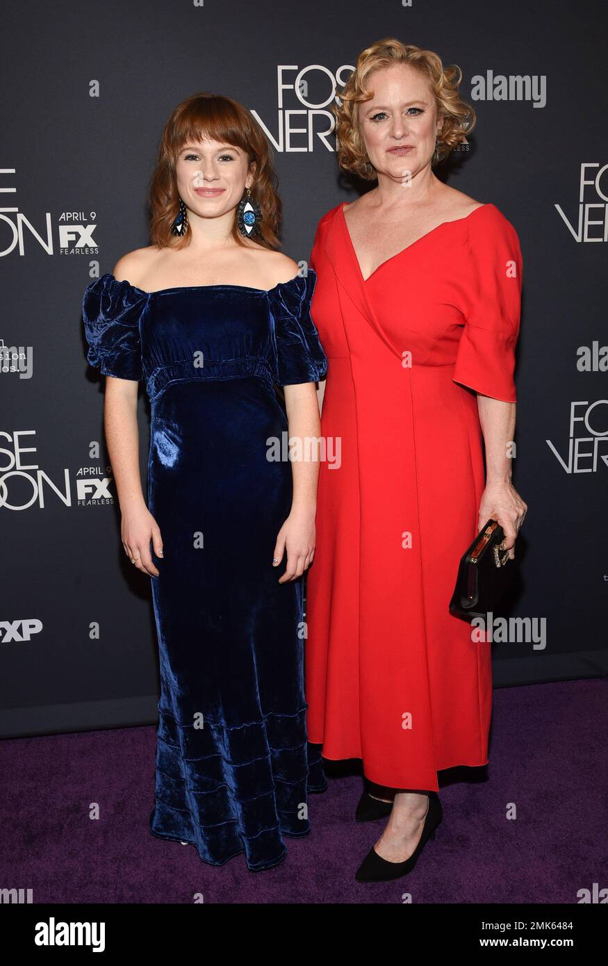 Actress Juliet Brett, left, and co-executive producer Nicole Fosse pose ...