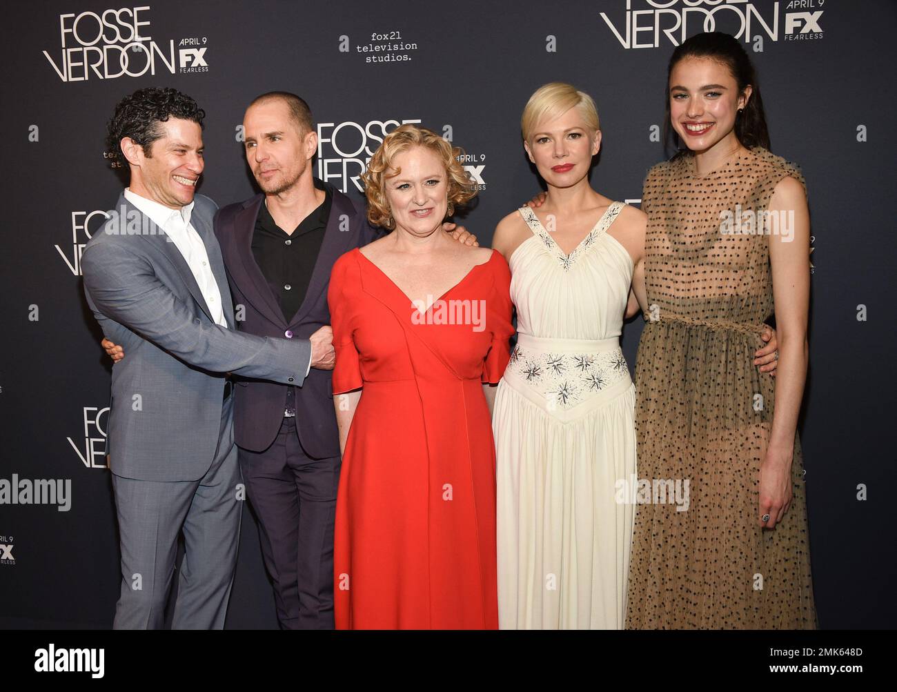 Executive producer/director Thomas Kail, left, actor Sam Rockwell, co ...