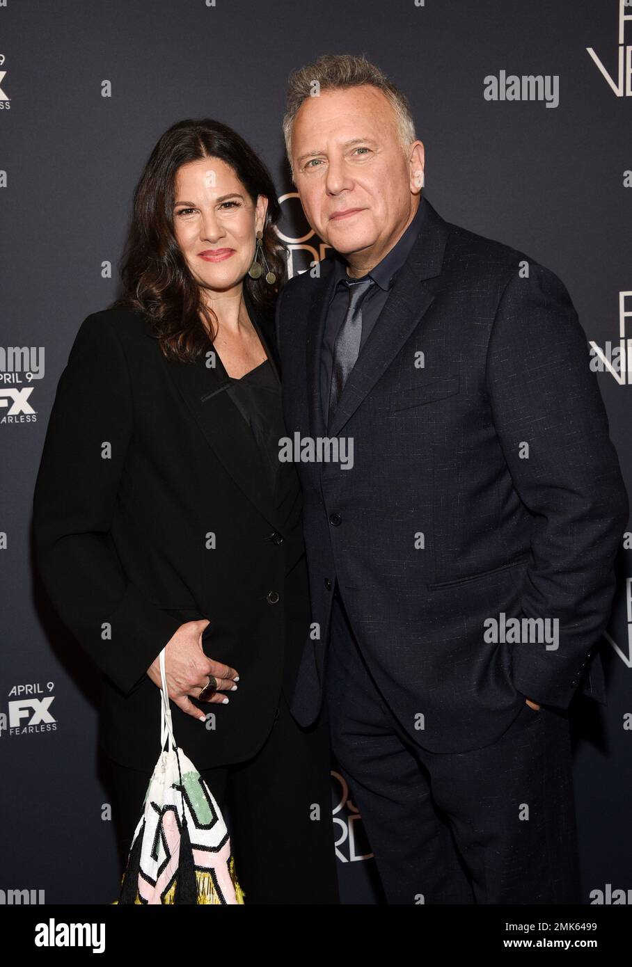 Actor Paul Reiser and wife Paula attend the premiere screening of FX's ...