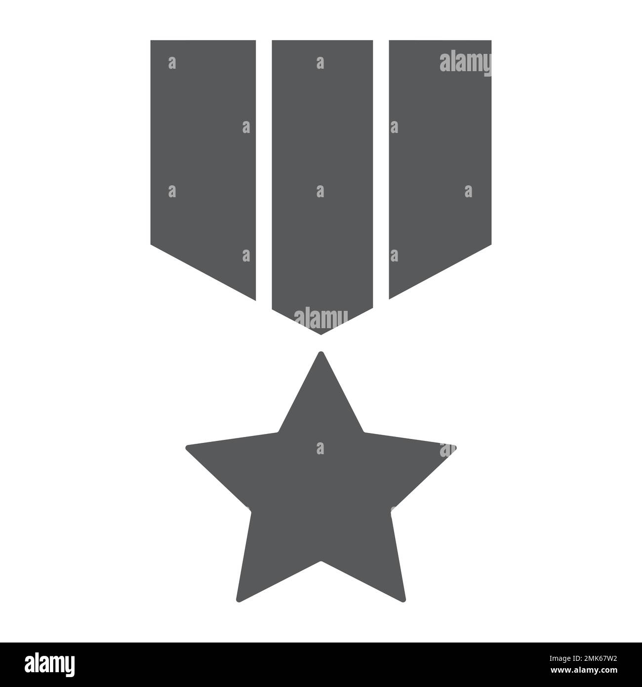 Military star glyph icon, label and army, insignia sign, vector ...